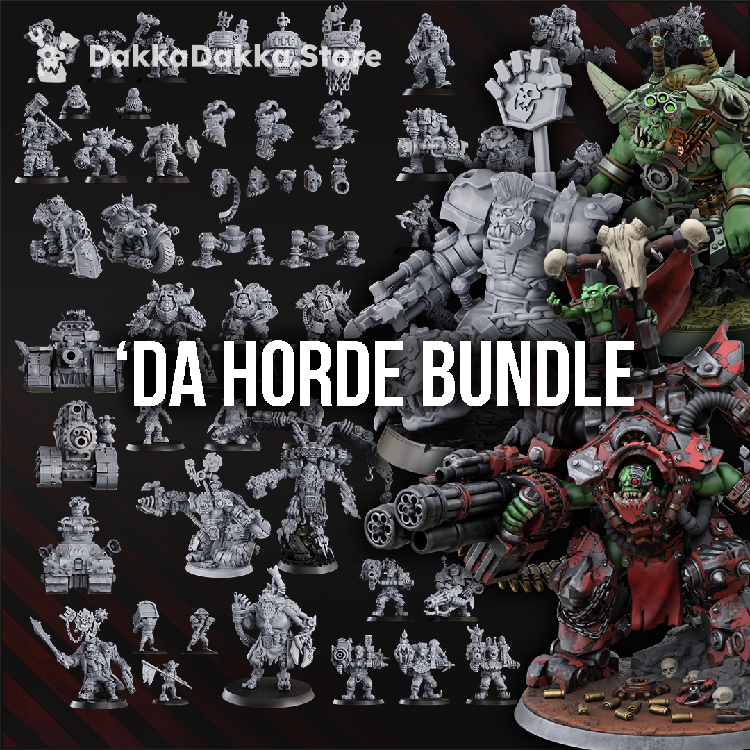 Exclusive 'Da Horde Bundle STL Product Bundle by dakkadakka.store