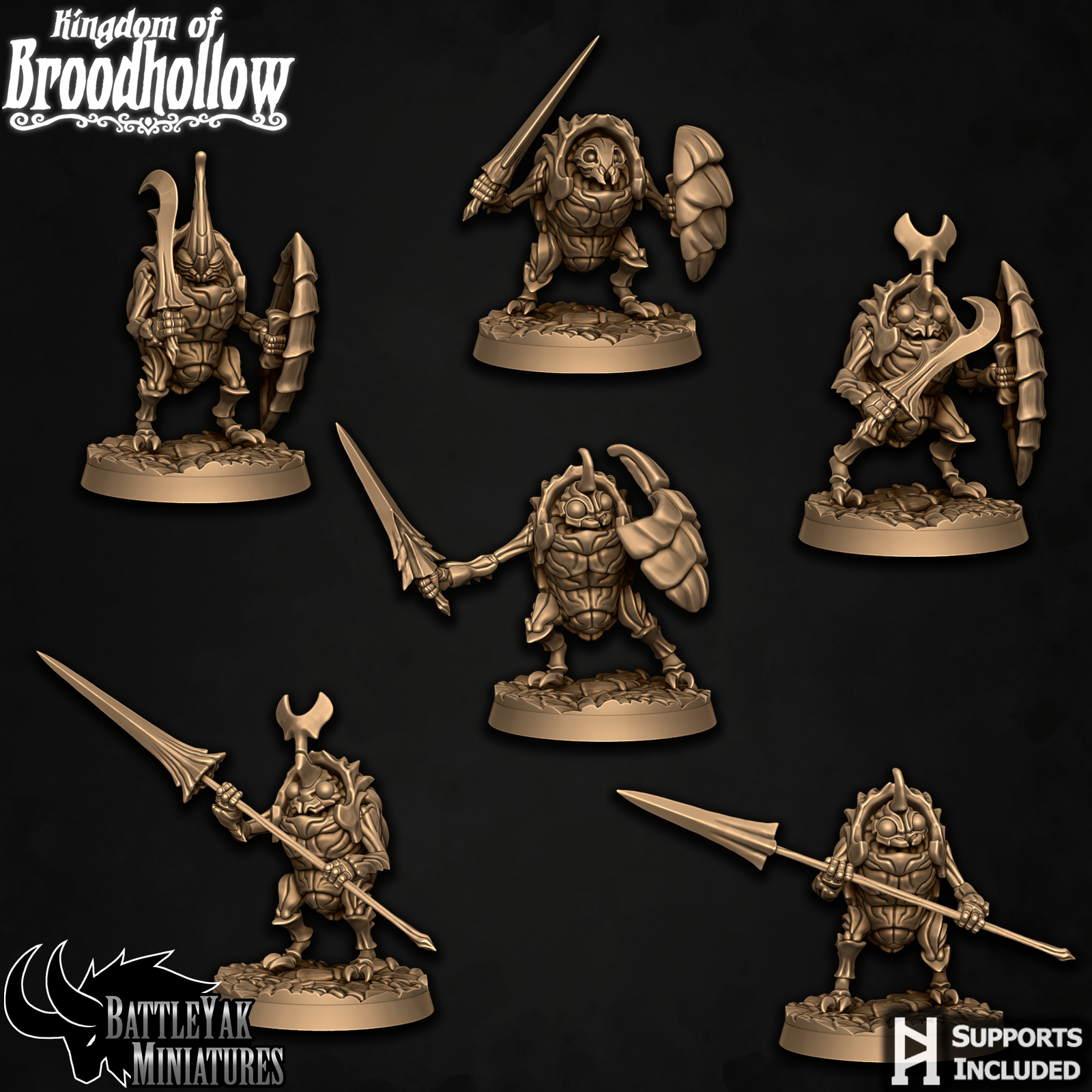 Exclusive Kingdom of Broodhollow Battle Pack STL Product Bundle by ...