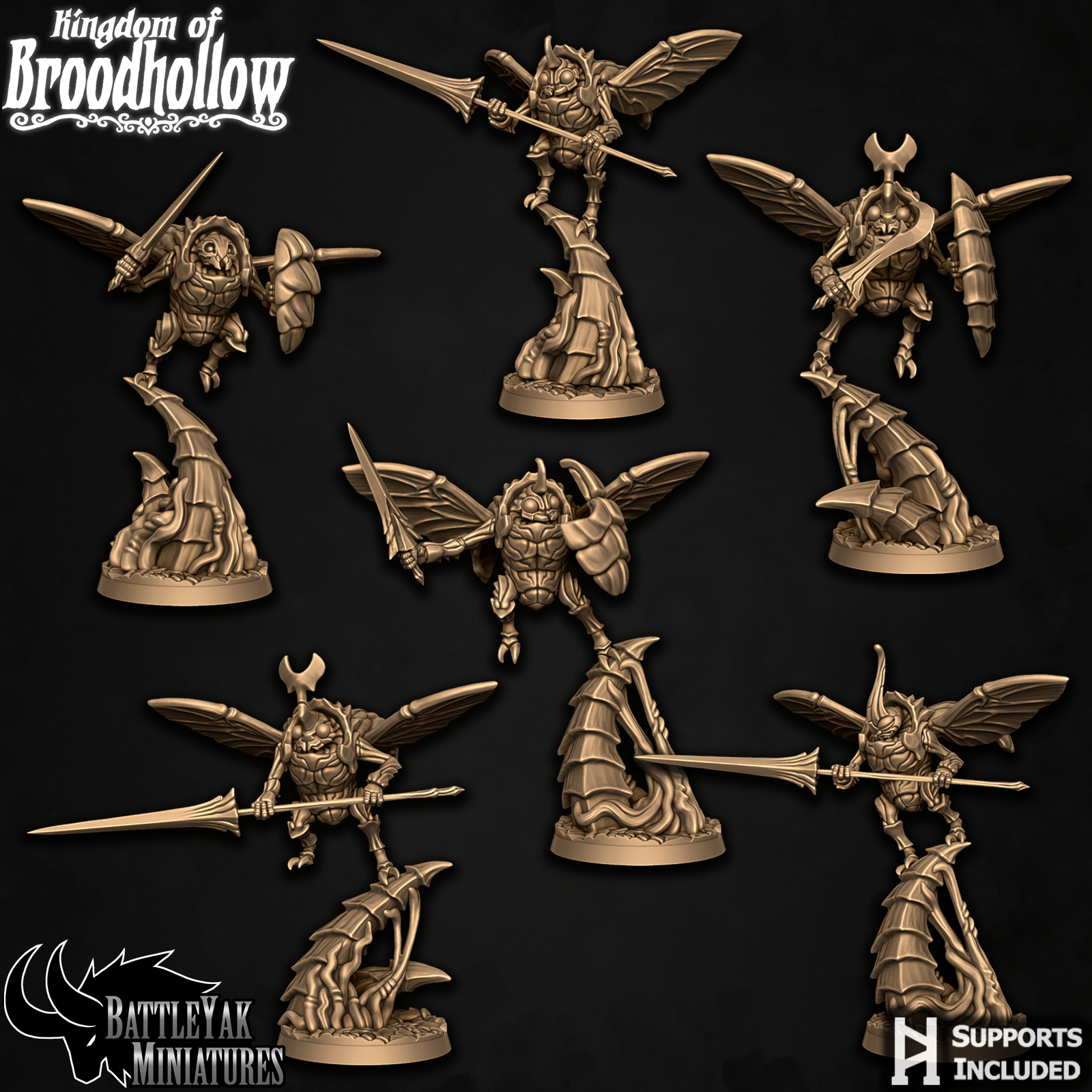 Exclusive Kingdom of Broodhollow Battle Pack STL Product Bundle by ...