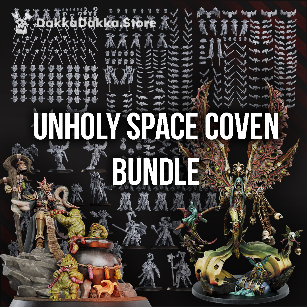Exclusive Unholy Space Coven Bundle STL Product Bundle by dakkadakka.store