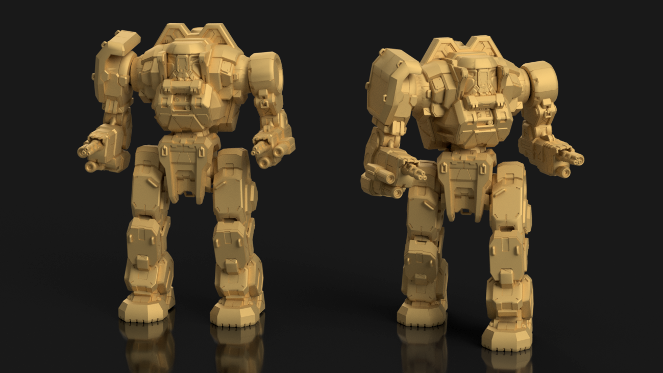Exclusive 2024 Mech Designs STL Product Bundle by Matt Mason