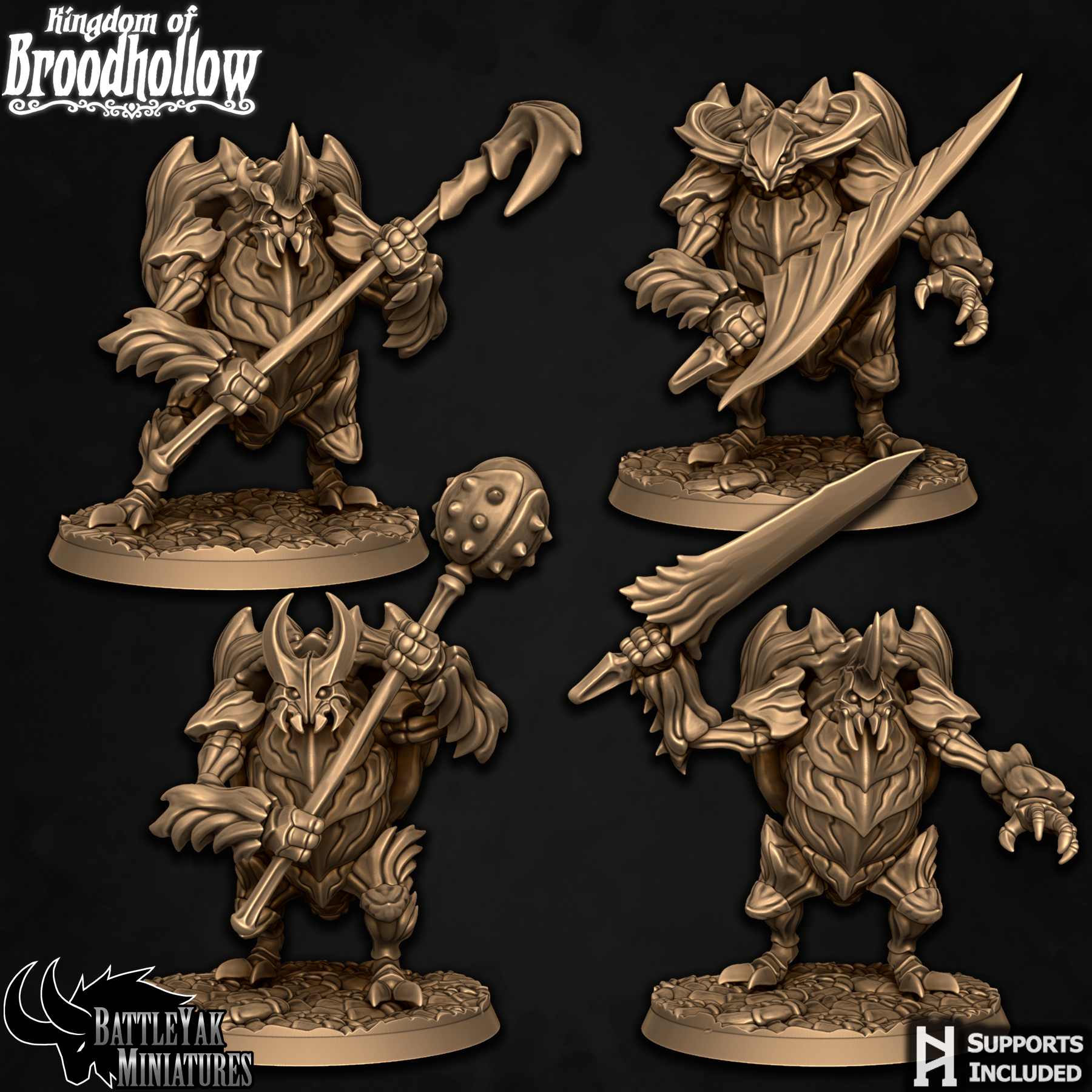 Exclusive Kingdom of Broodhollow Battle Pack STL Product Bundle by ...