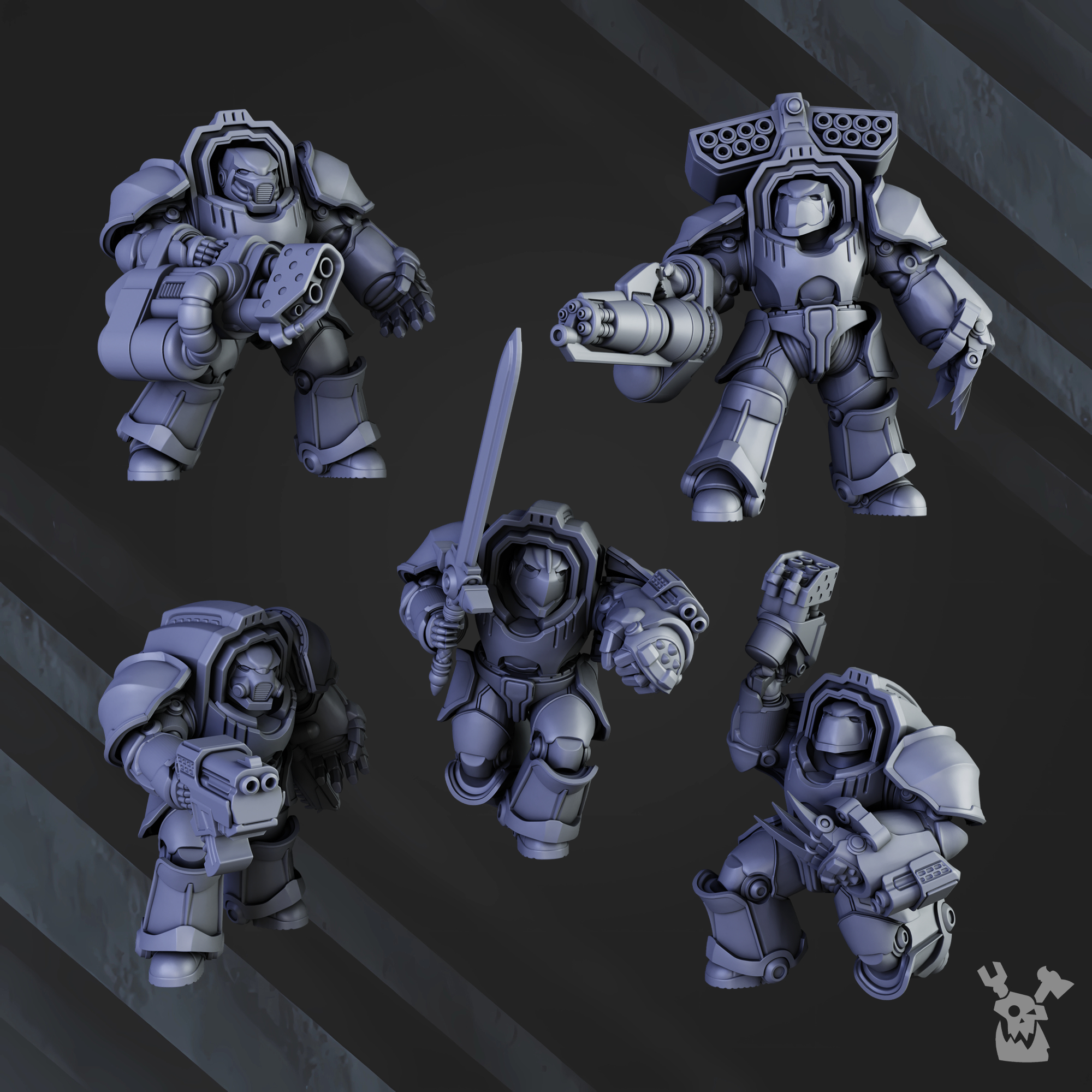 Exclusive Citadel Vanguard Bundle STL Product Bundle by dakkadakka.store