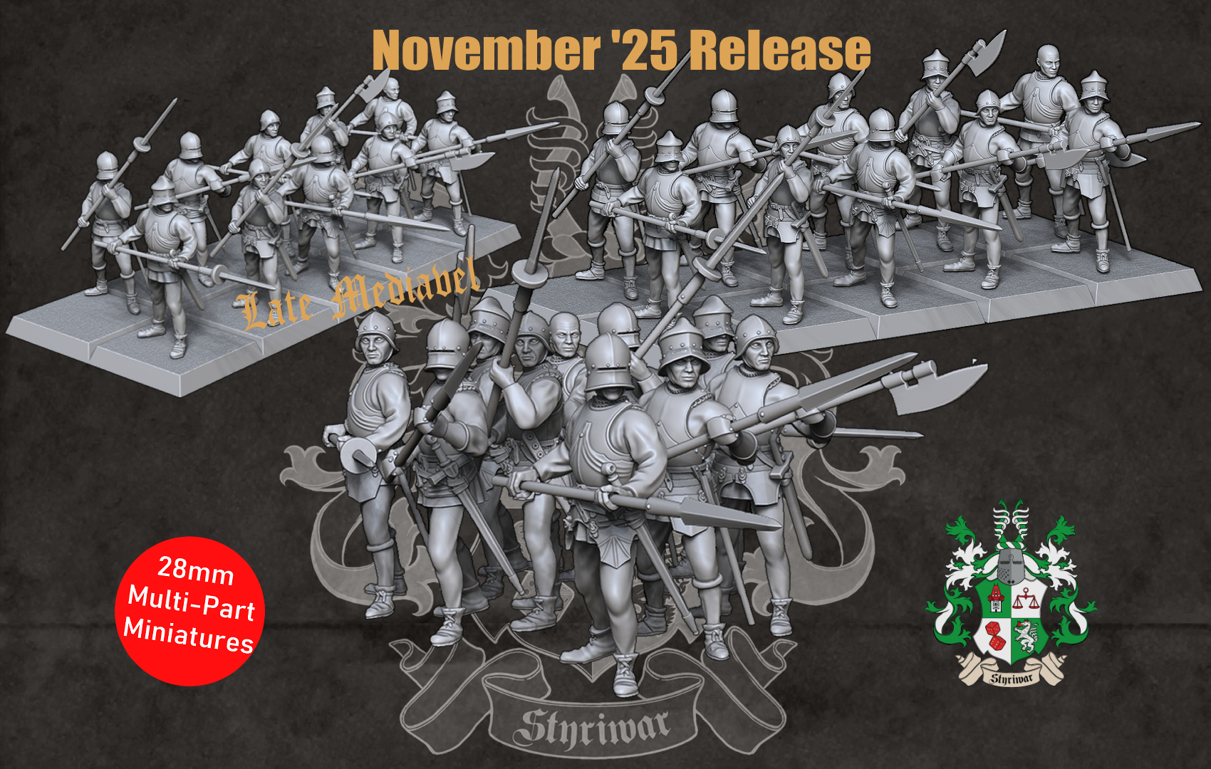 Exclusive Late Medieval European Mercenaries in Half-Armor-Unit-Kit ...