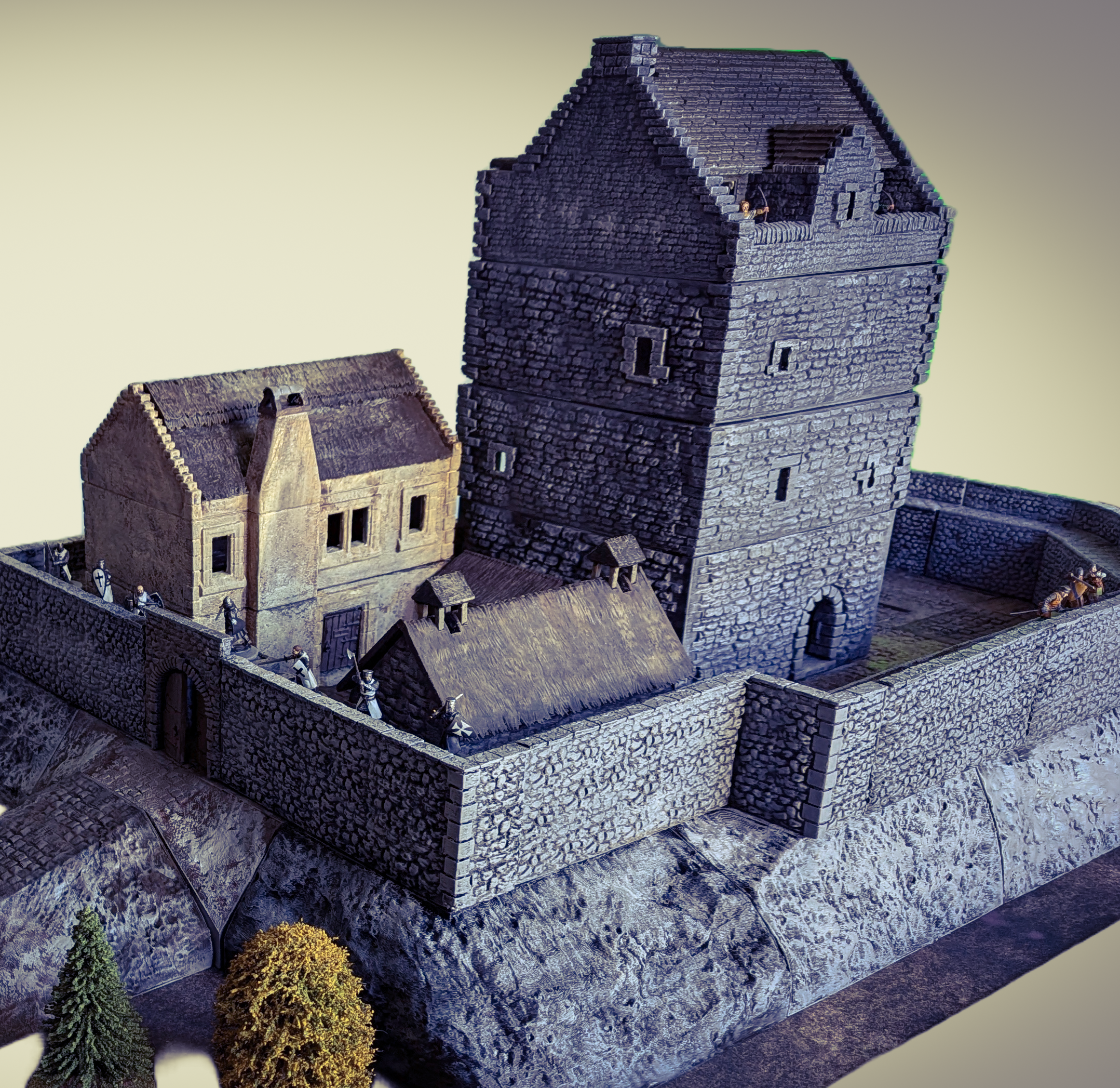 Exclusive Scottish peel tower complete set STL Product Bundle by ...