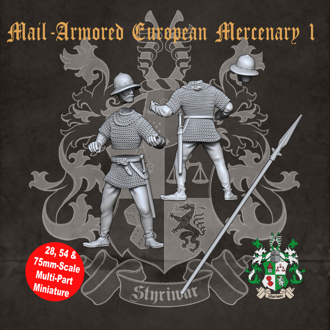 Exclusive Late Medieval Mail-Armored European Mercenary-Unit-Kit ...