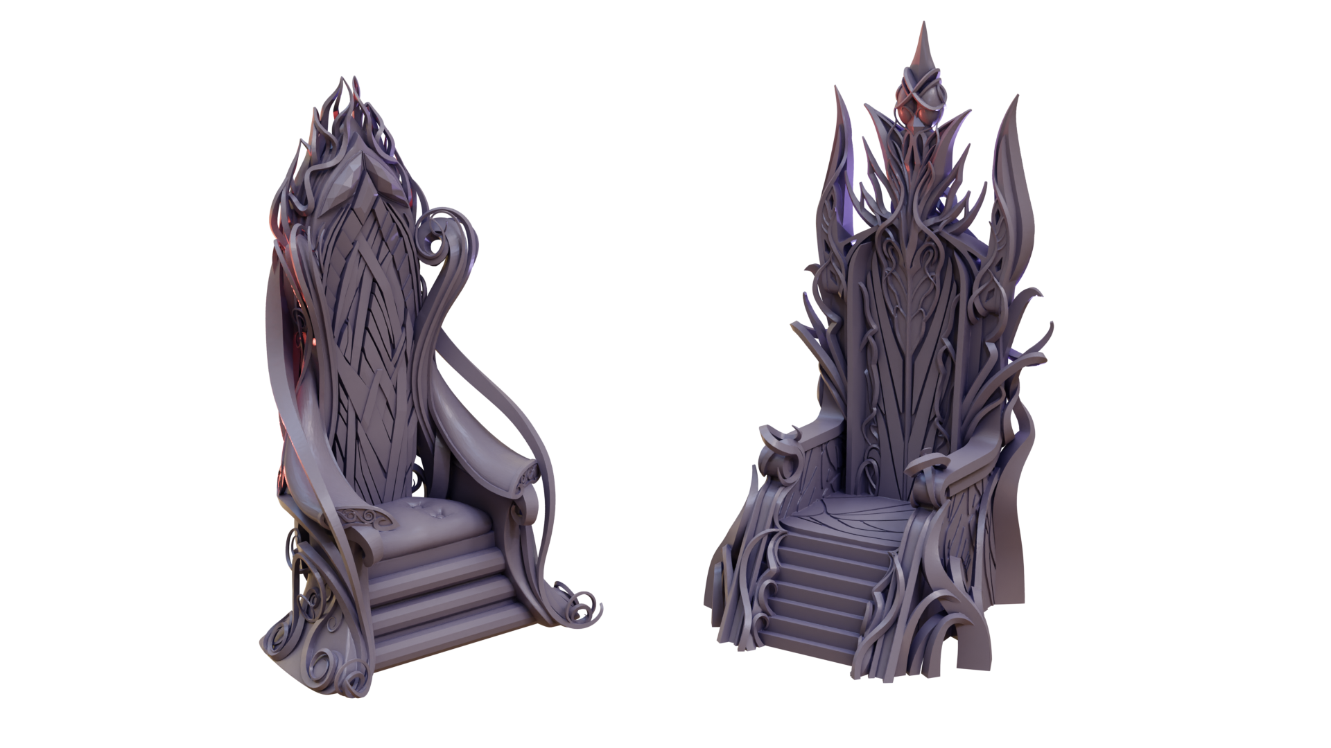 Exclusive Throne of Shards – Elf Noble Miniature Collection | 32mm ...