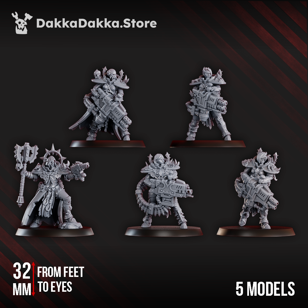 Exclusive Unholy Space Coven Bundle STL Product Bundle by dakkadakka.store