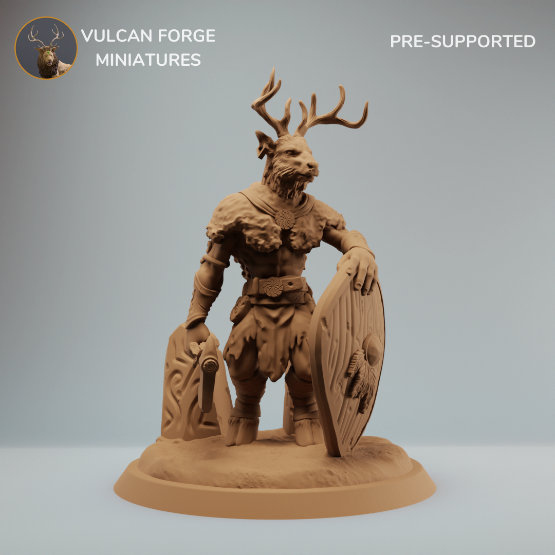 Exclusive Deerfolk deer cervan warriors and druid bundle - pre ...